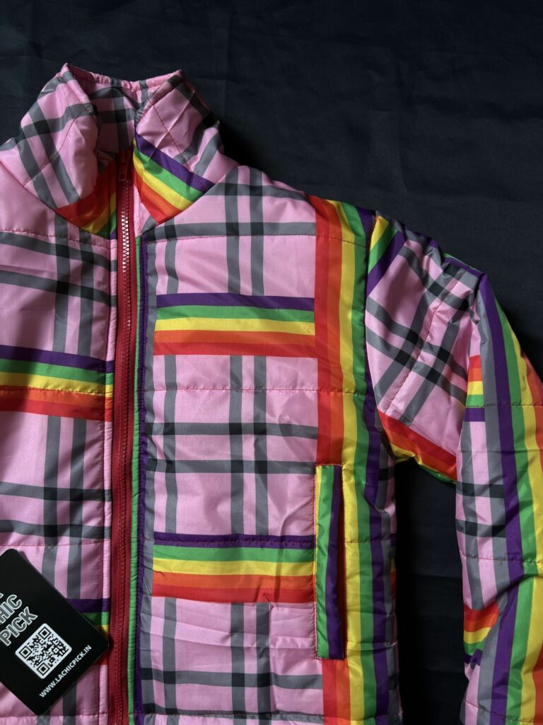 Rainbow Cropped Padded Puffer Jacket – LA CHIC PICK