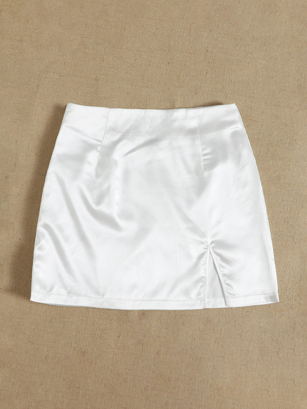 JENNY WHITE SLIT LEG MINI SKIRT – LA CHIC PICK